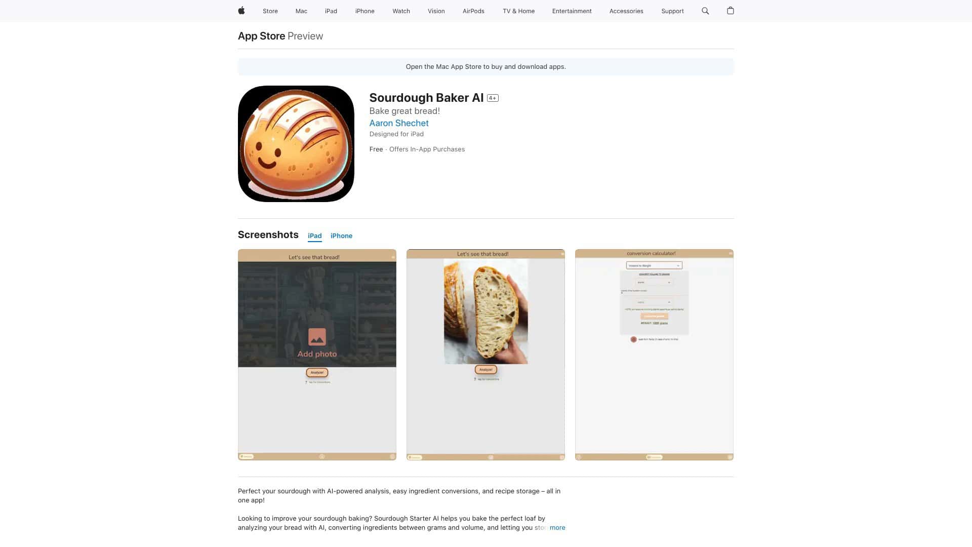 Sourdough Baker AI | Perfect Your Baking with AI | Futureen