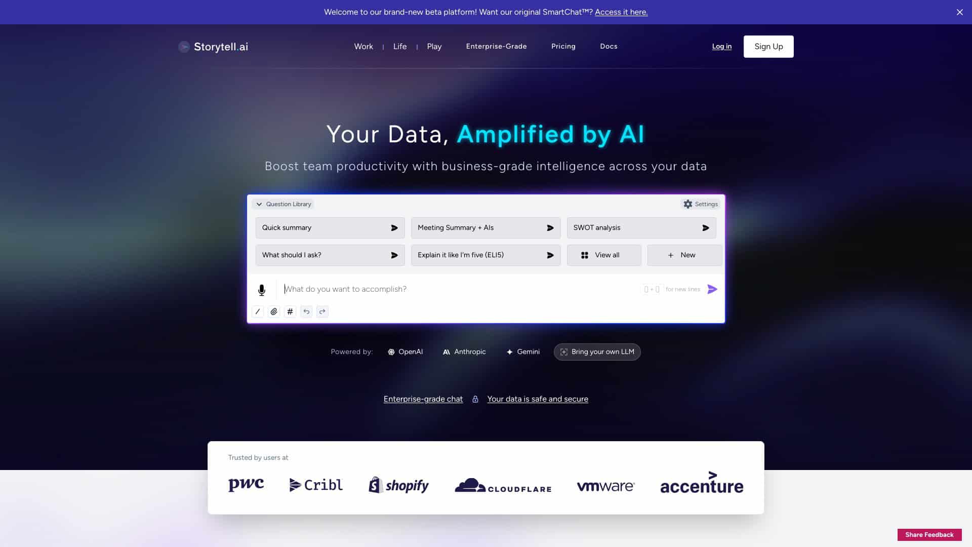 Storytell.ai | Turn Data into Actionable Insights | Futureen