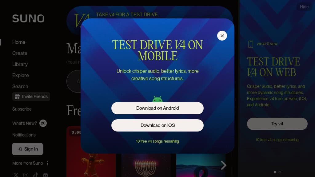 Suno | Create Original Music Instantly with AI | Futureen