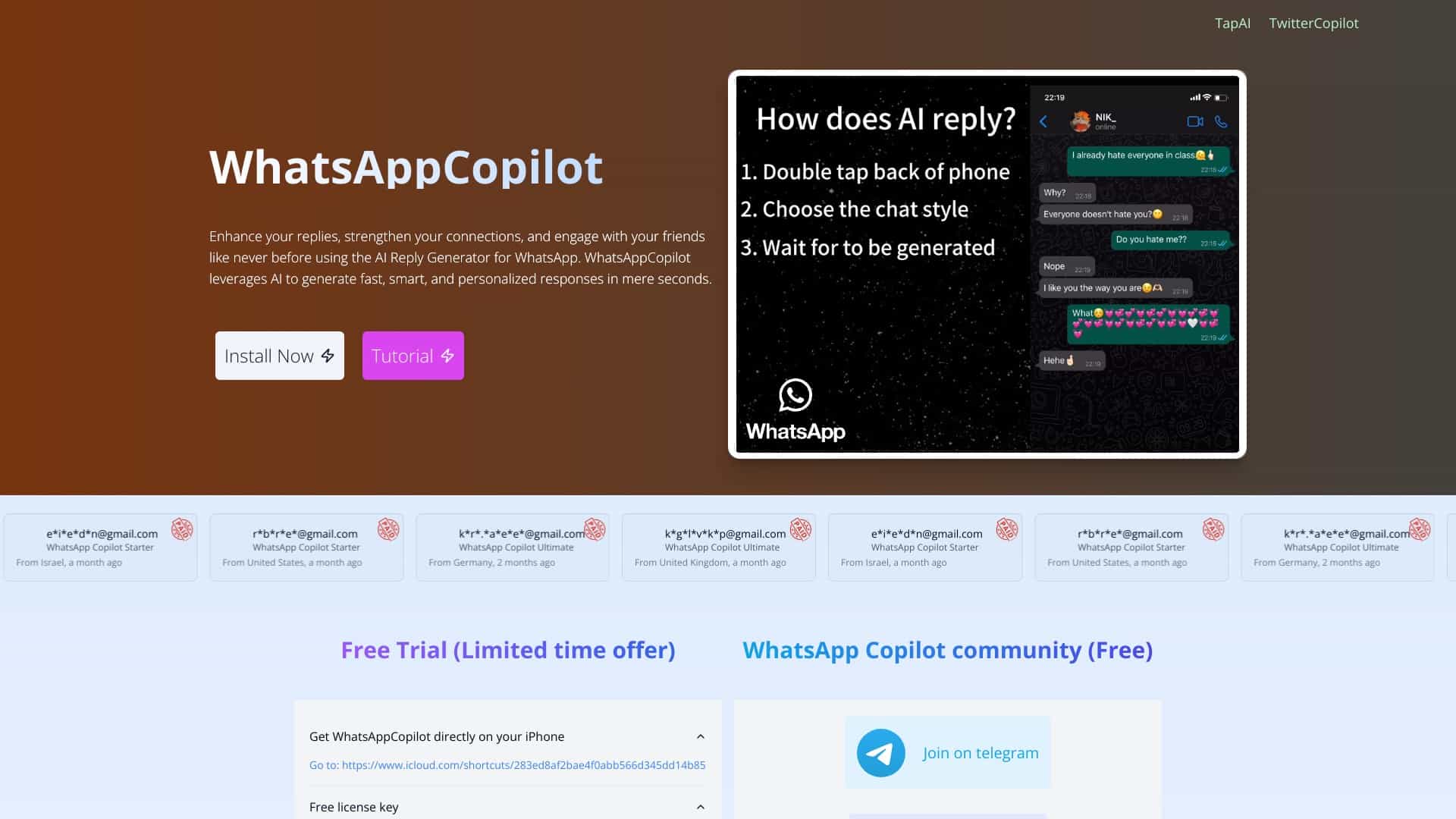WhatsAppCopilot | Enhance Your Messaging Experience | Futureen
