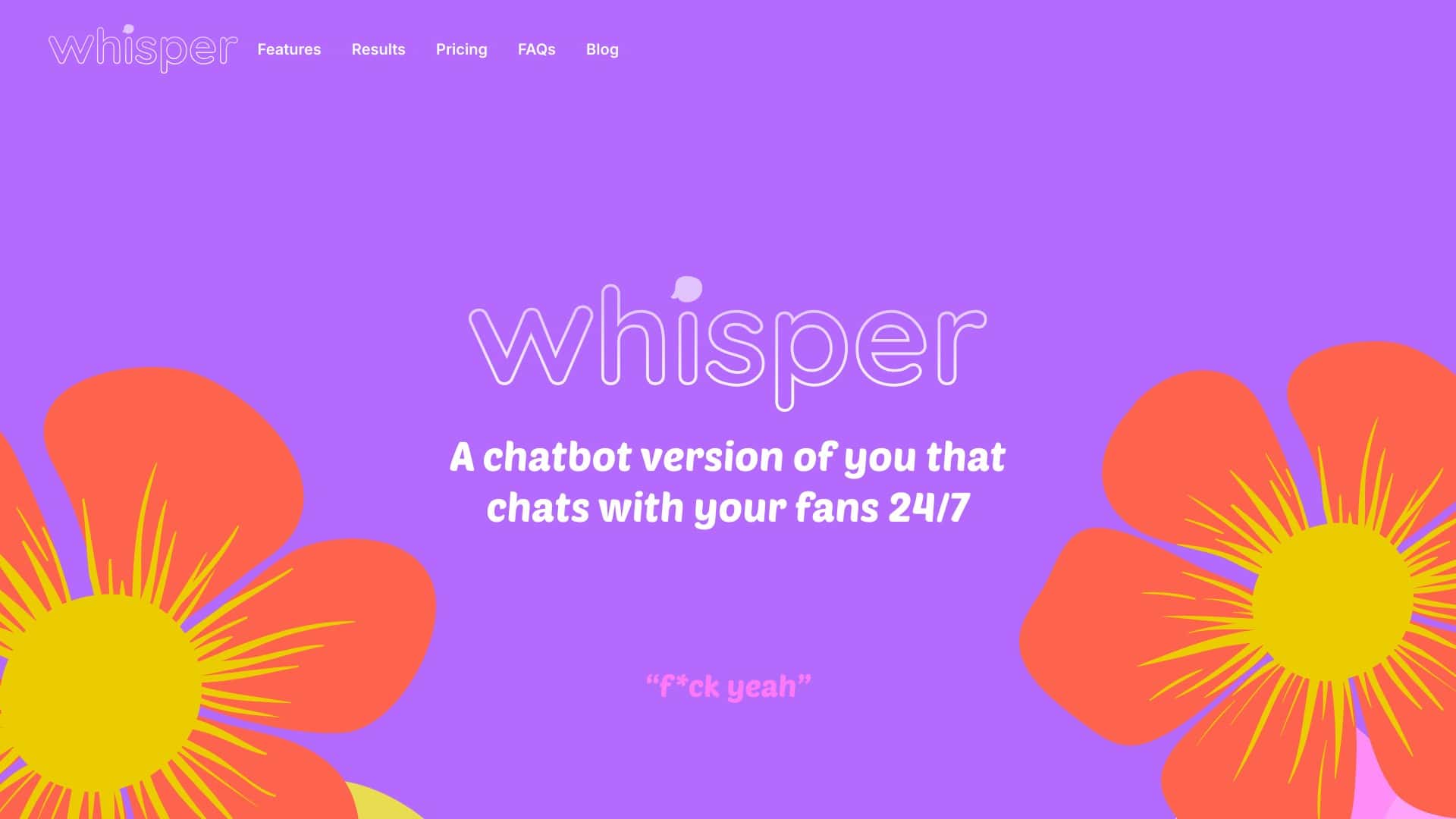 Whisper Fans | Boost Engagement and Earnings with Chatbot | Futureen