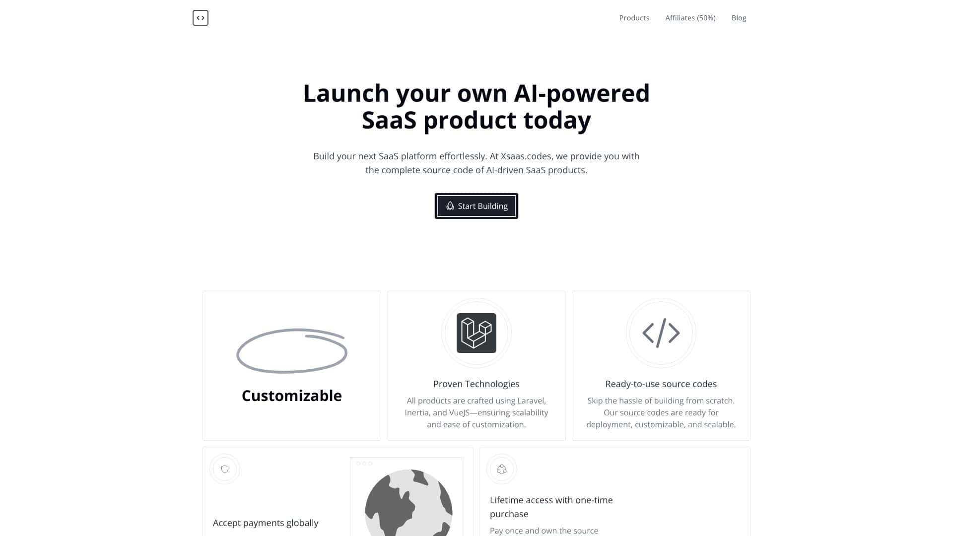 Xsaas | Launch Your AI-Powered SaaS Product Easily | Futureen