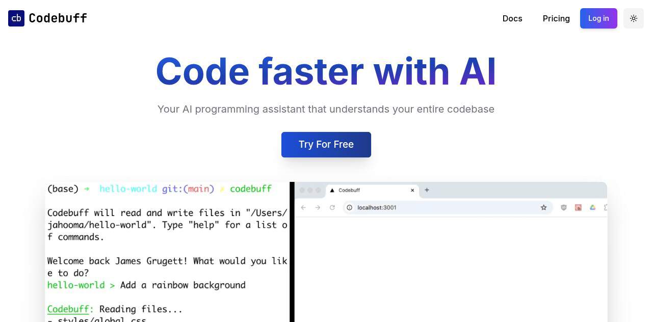 Codebuff | AI Coding Assistant Speeds Up Development | Futureen