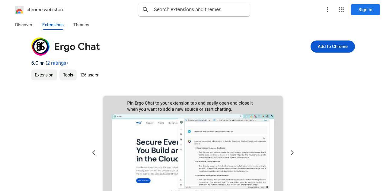 Ergo Chat | Get Accurate Data from PDFs & Websites | Futureen