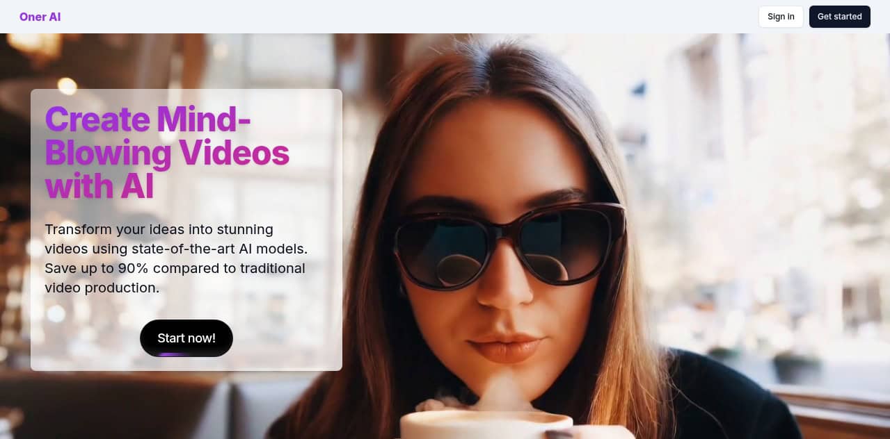 Oner AI | Effortless Video Production with Advanced AI | Futureen