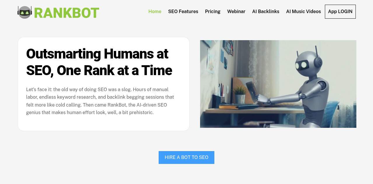 RankBot | Enhance SEO with AI Backlinks | Futureen