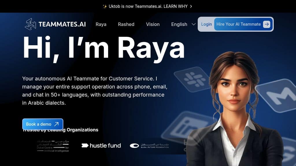 Teammates.AI | Raya - Autonomous AI for Full Job Roles | Futureen