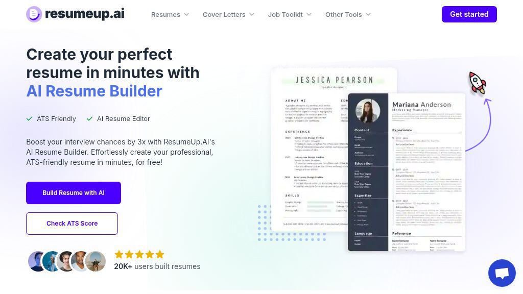 ResumeUp | Create Quality Resumes Quickly | Futureen