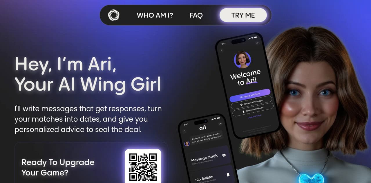 Ari | AI Dating Guide for Confident Connections | Futureen