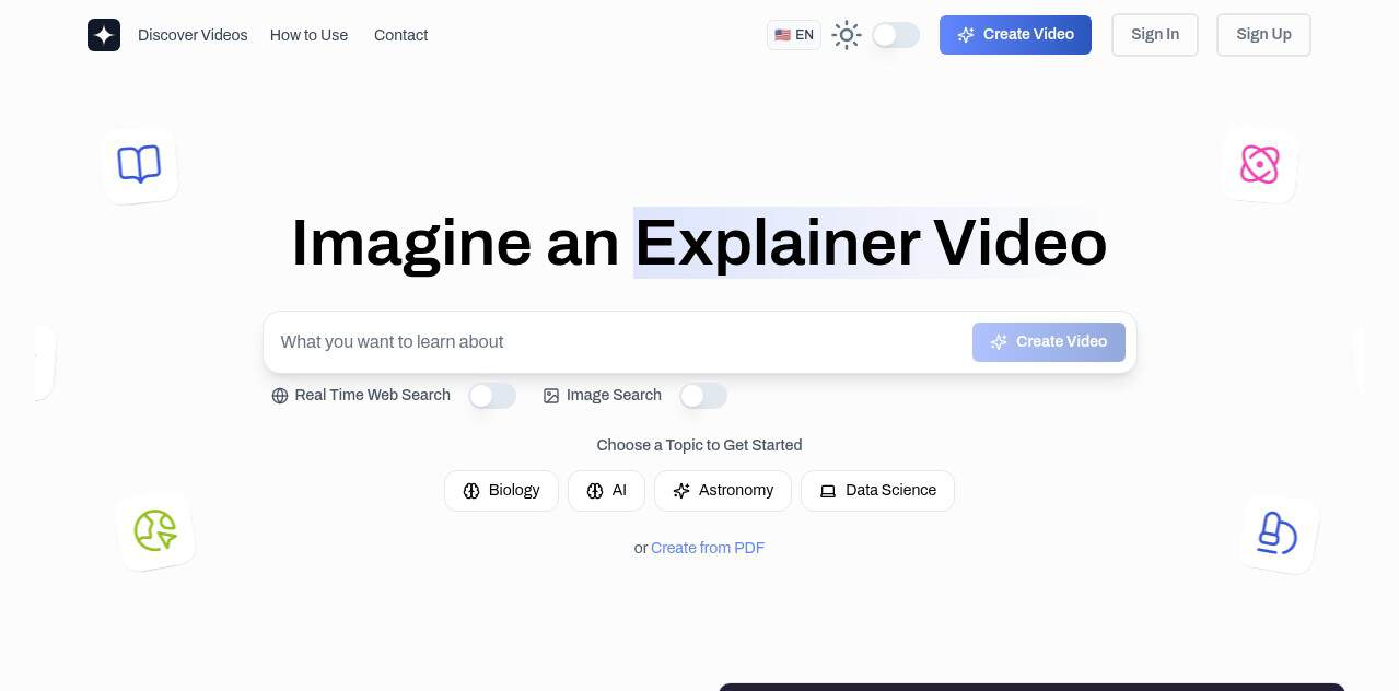 Imagine Explainers | Quick AI Video Creation | Futureen
