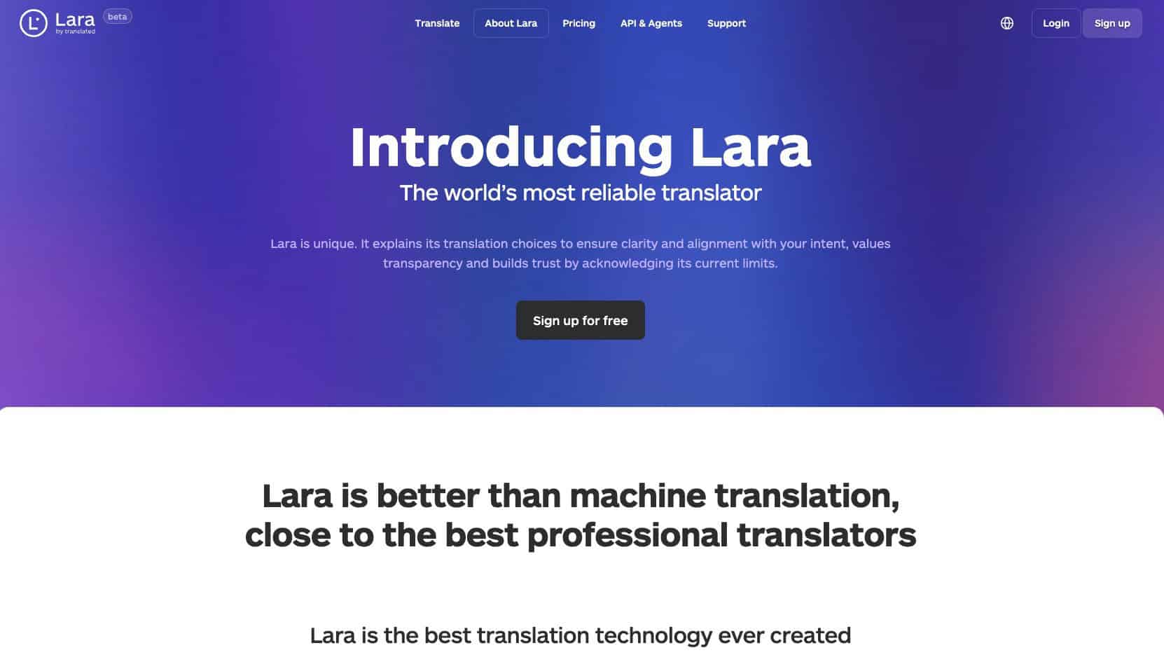 Lara Translate | Fast AI Translation Solutions | Futureen