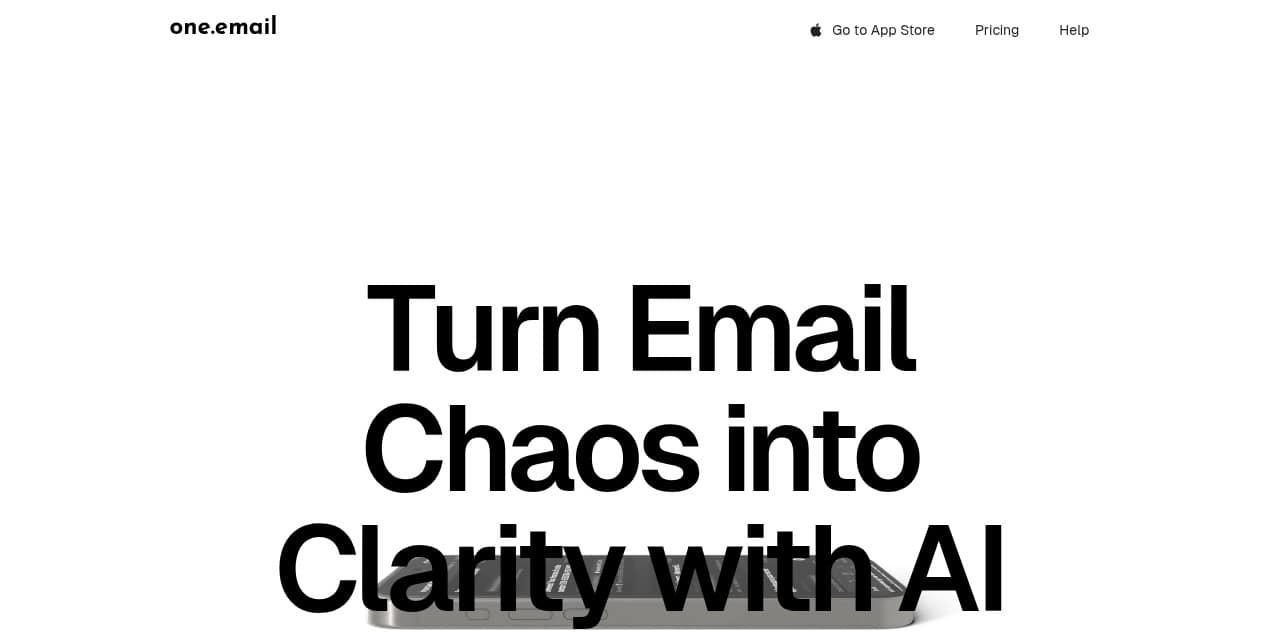 one.email | Smart Email Management Tool | Futureen