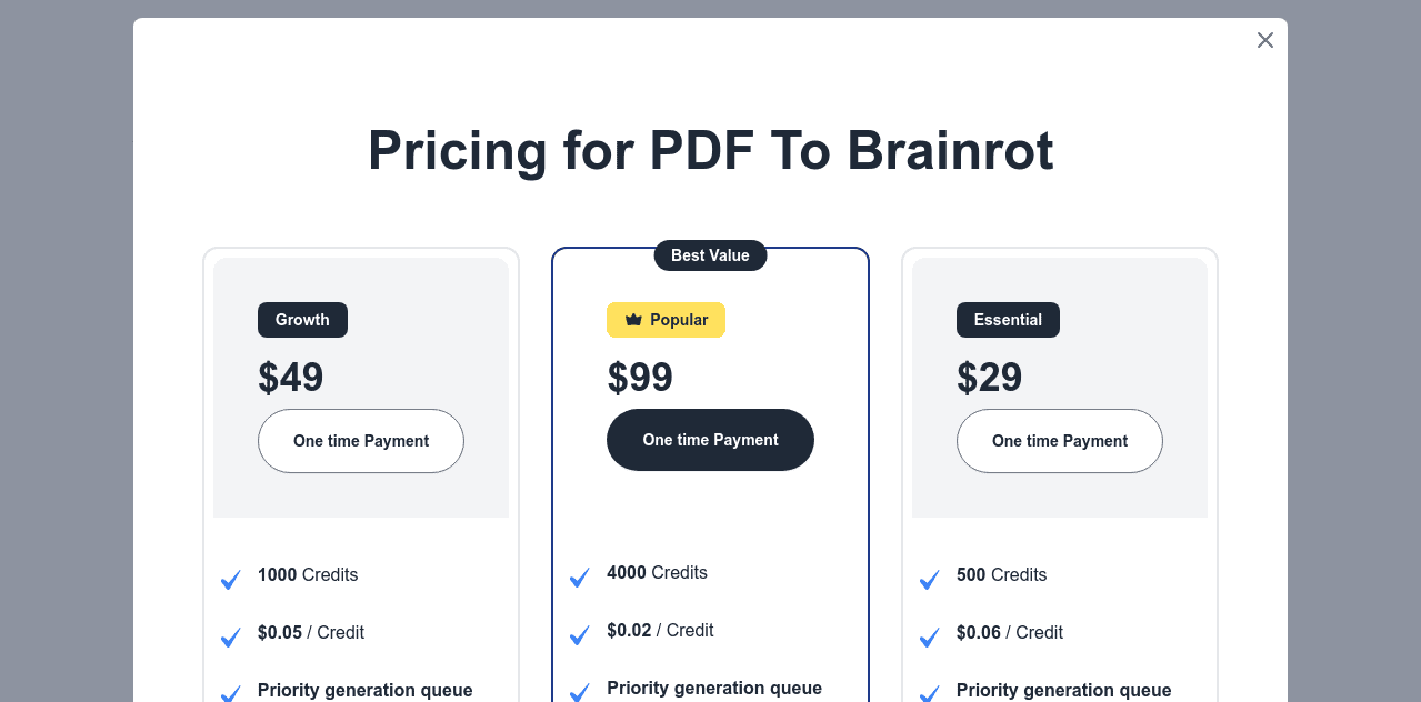 PDF To Brainrot | Turn PDFs into Viral TikToks | Futureen