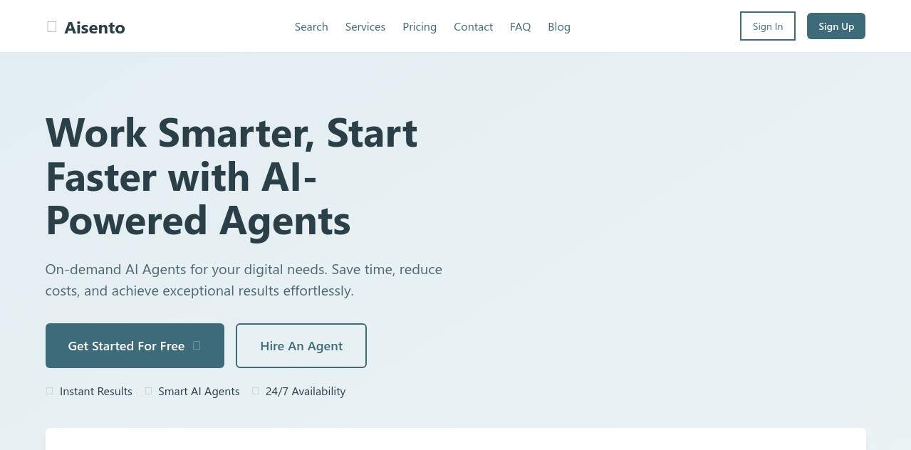 Aisento | AI Solutions | Futureen