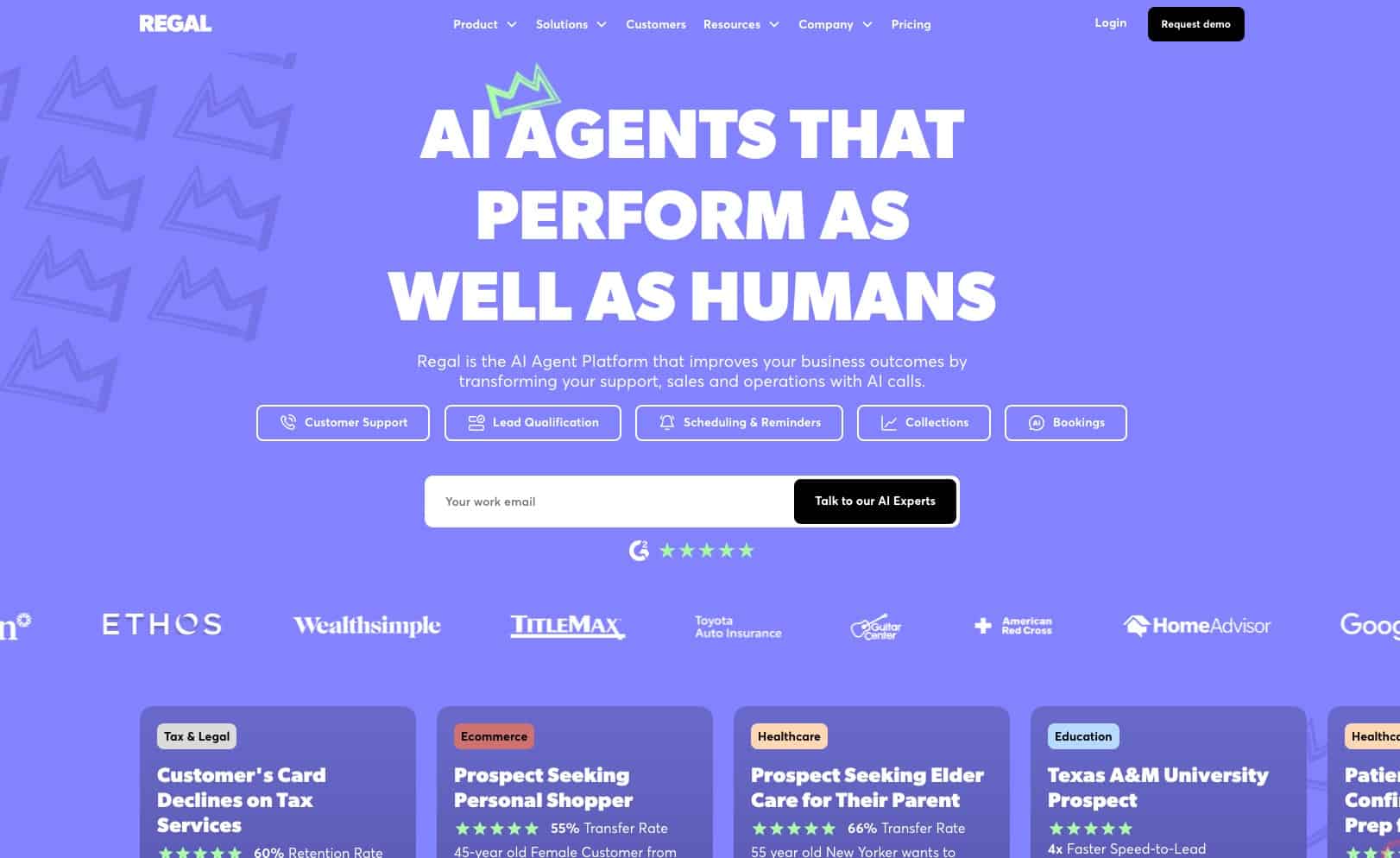 Regal AI | Automate Human-Like Customer Calls 24/7, Cut Costs, Boost ...